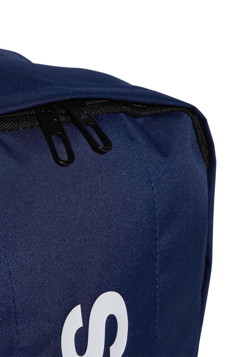 adidas Performance, Rucsac cu imprimeu logo Linear, Negru, Albastru ...