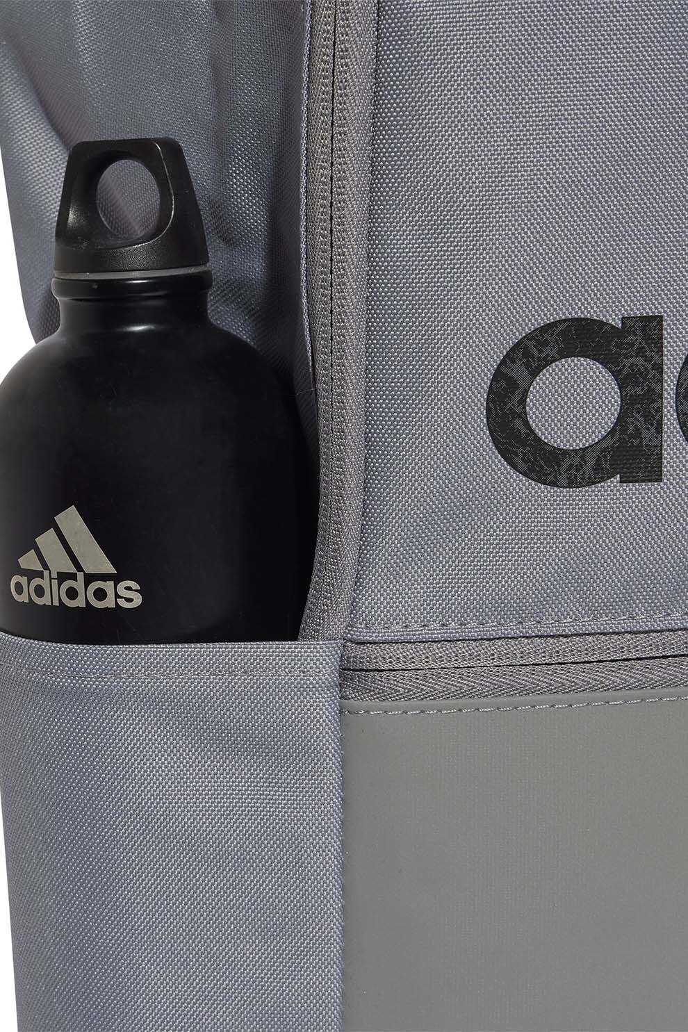 adidas Performance, Rucsac cu imprimeu logo - 22.75 L, Negru, Gri ...