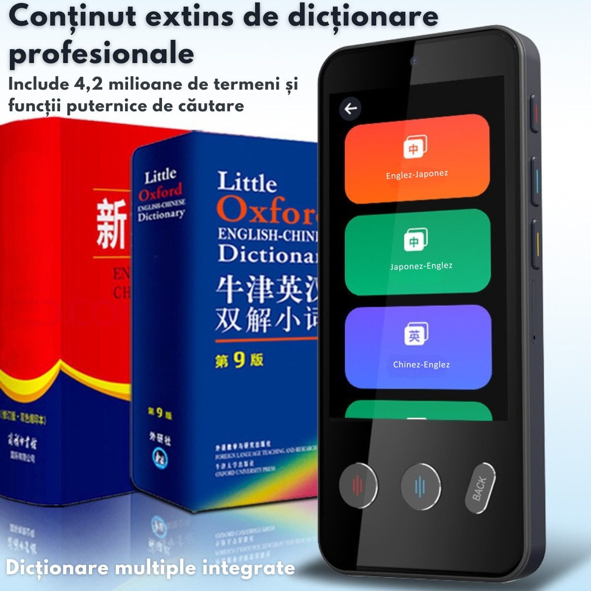 Traducator Inteligent Multifunctional, Wi-Fi, 4G, HotSpot, Inteligenta ...
