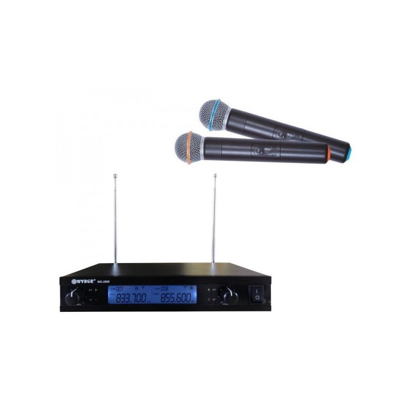 Set microfoane wireless WG-2009, 100 m - eMAG.ro