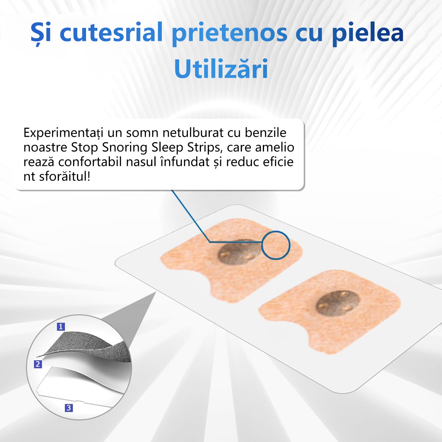 Dispozitiv anti-sforait, opreste sforaitul, creste capacitatea de ...
