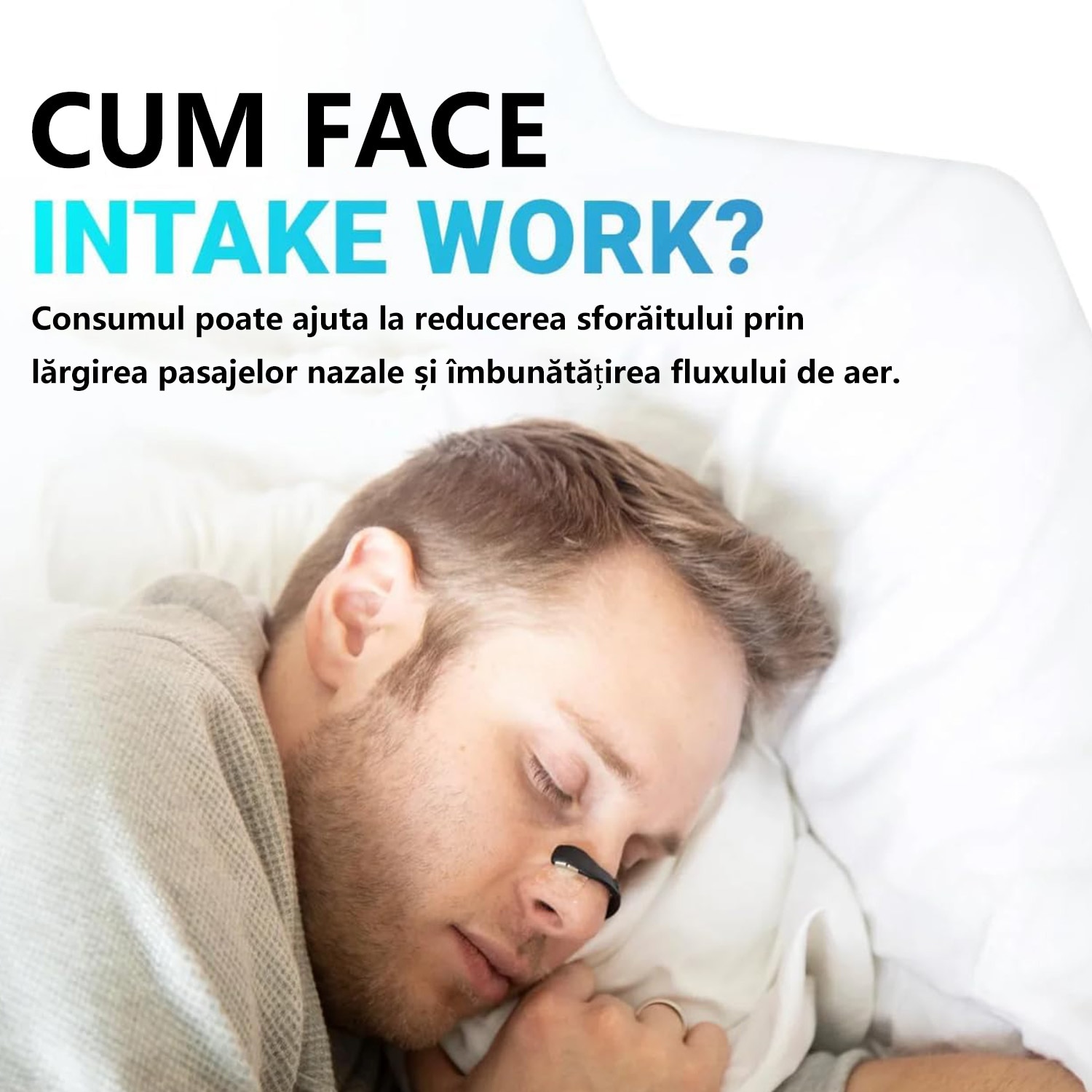 Dispozitiv anti-sforait, opreste sforaitul, creste capacitatea de ...