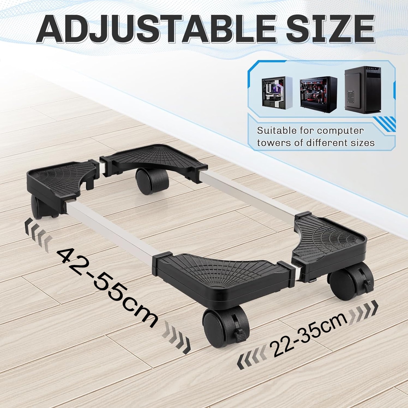 Suport Mobil pentru PC, SINBINTA, Suport pentru PC Reglabil pentru ...