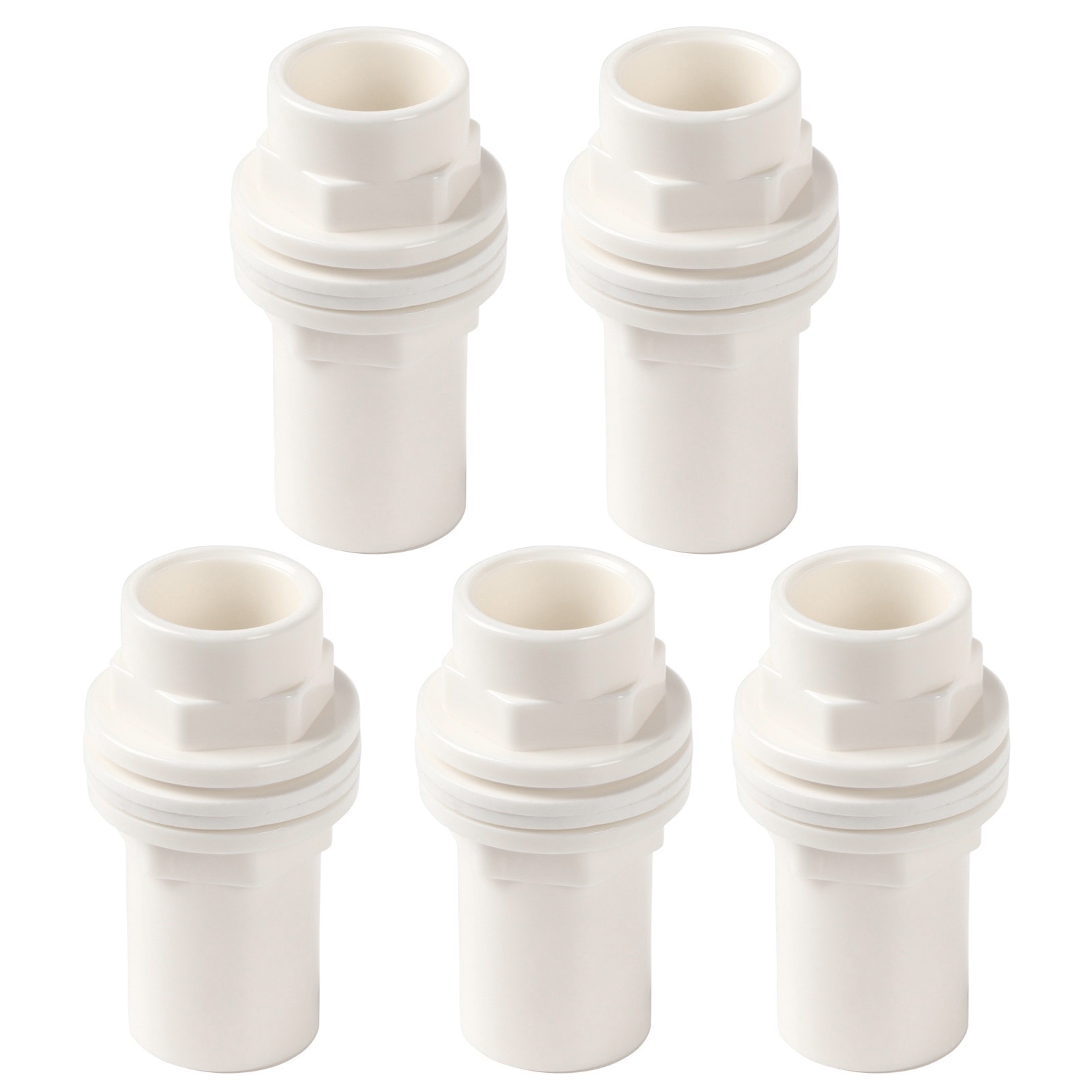 Conector conducta de apa acvariu, Enforose, 5 bucati, plastic, 32mm ...