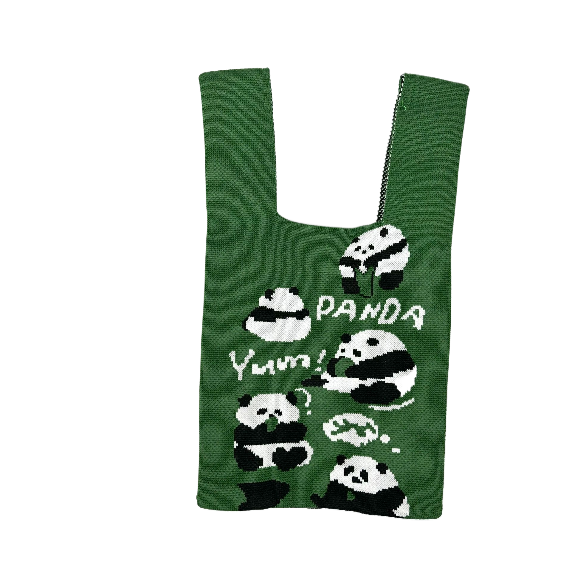 Geanta de mana, multicolor, 20x36cm, din poliester, usoara-panda - eMAG.ro