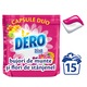 Detergent automat capsule duo Dero, Bujor de Munte, 15 spalari - eMAG.ro
