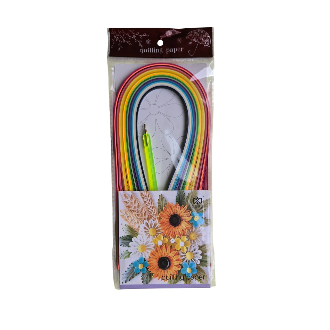 Set hartie quilling 54 cm - eMAG.ro