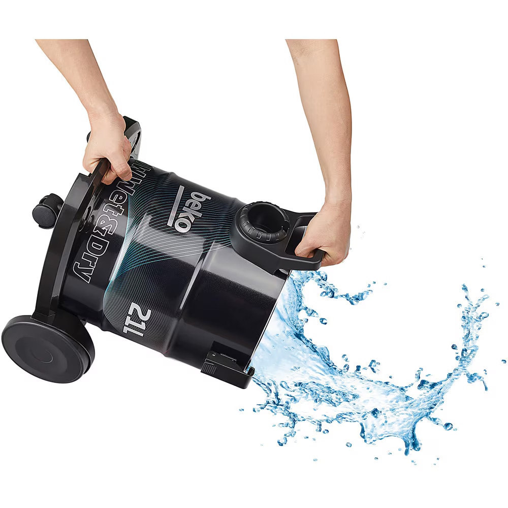 Aspirator multifunctional BEKO VCW41314WI, 21l, 1700W, 88db, negru-rosu ...
