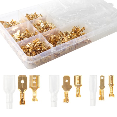 Set 480 papuci electrici, conectori electrici, JZRO, cu mansoane ...