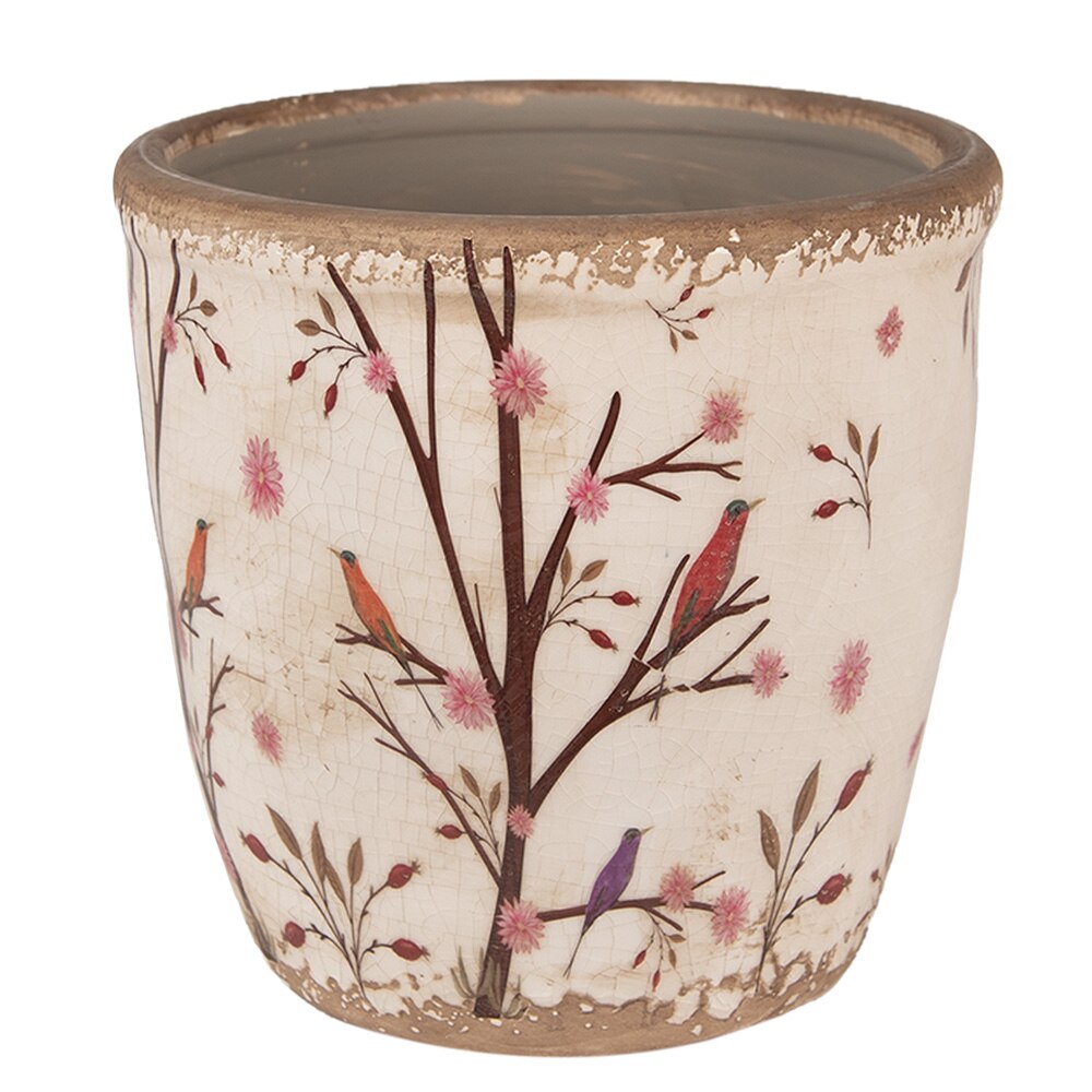 Ghiveci flori ceramica multicolora Forest 16x16 cm - eMAG.ro