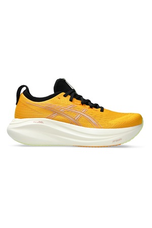 Asics, Pantofi Gel-Nimbus 27 pentru alergare, Negru, Galben sofran, 10 ...