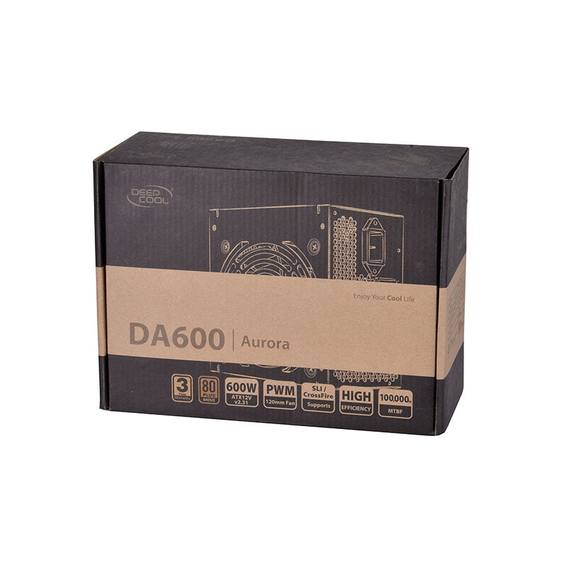 Захранващ блок DeepCool DA600, 600W - eMAG.bg