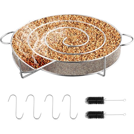 Generator de fum rece pentru gratar, Puepoul, otel inoxidabil, tavita ...