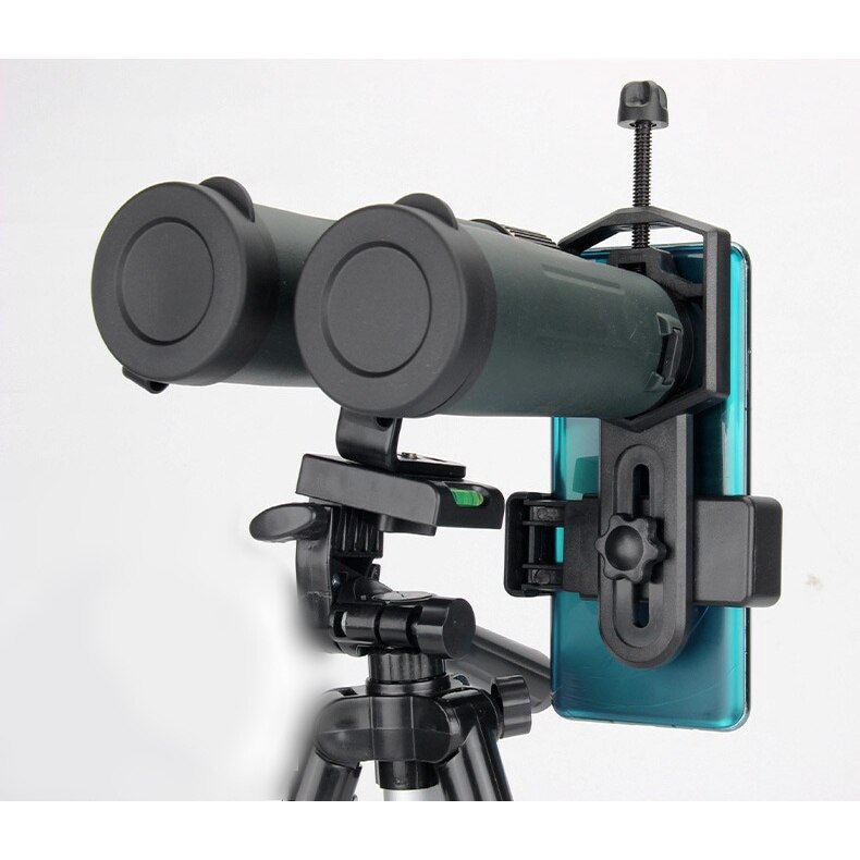 Suport telefon mobil, reglabil, pentru telescop, portabil, negru - eMAG.ro