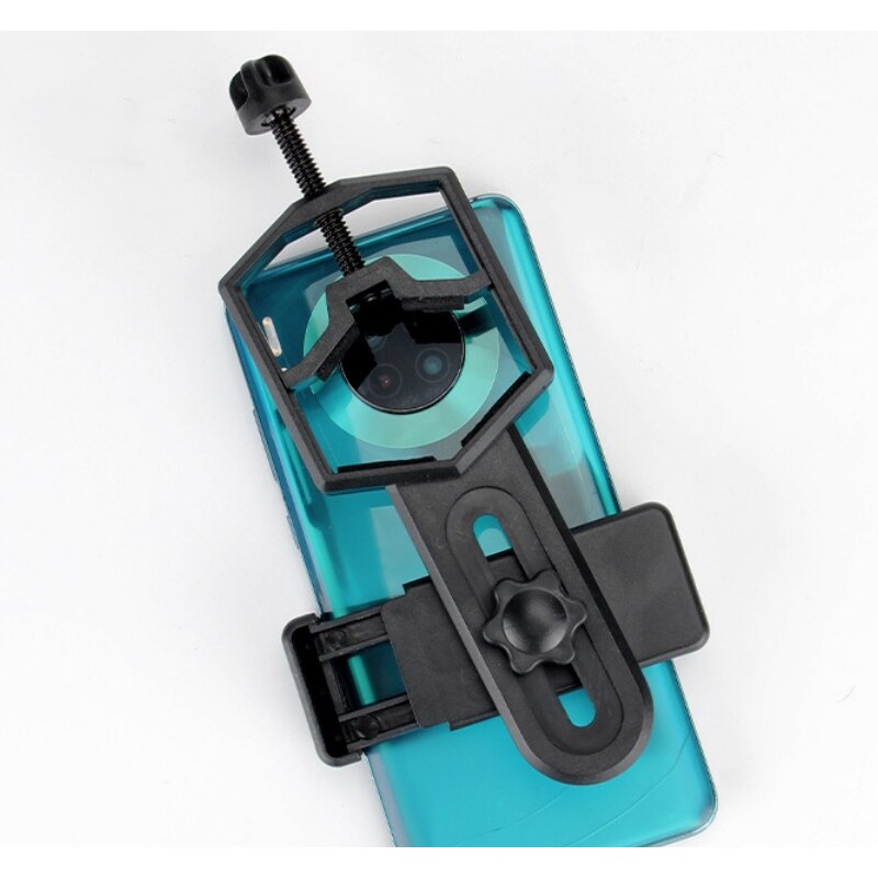 Suport telefon mobil, reglabil, pentru telescop, portabil, negru - eMAG.ro
