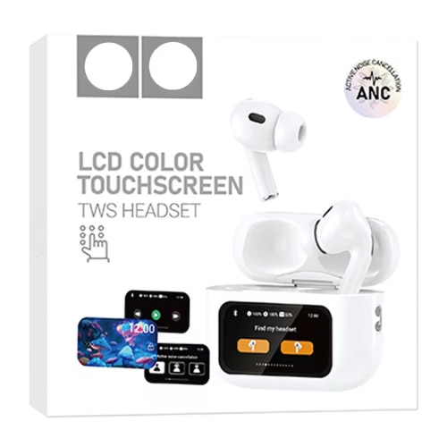 Casti Bluetooth Wireless Ear Buds Pro, Display LED tactil, Digital Kala ...