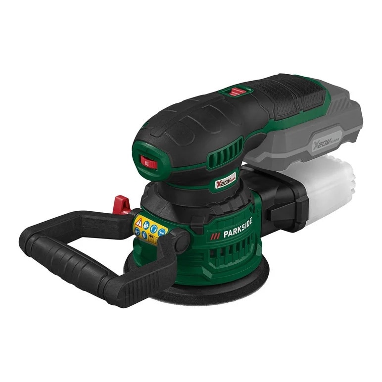 Slefuitor cu excentric si acumulator de 20V PAEXS 20-Li B2, disc de ...