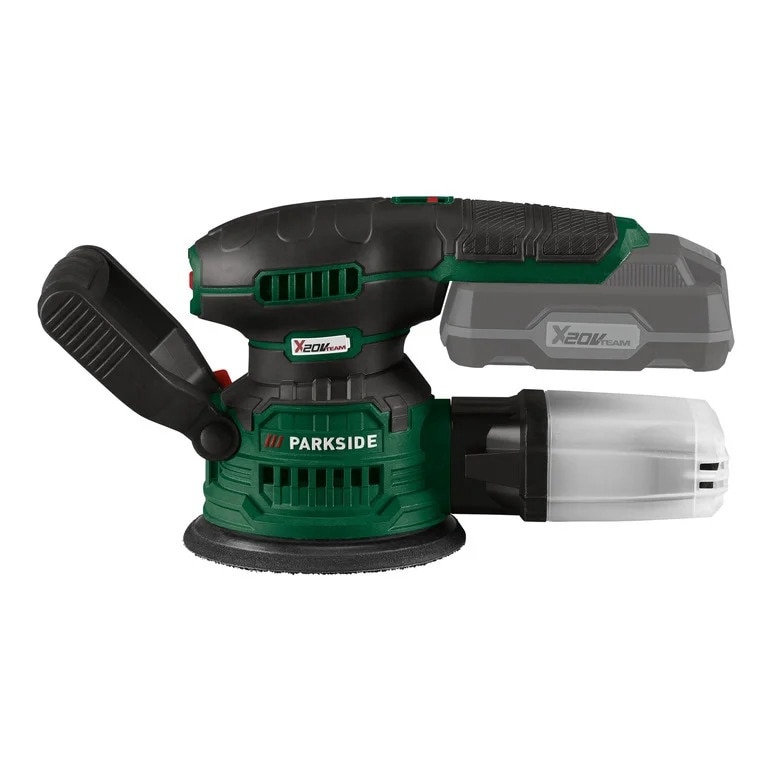 Slefuitor cu excentric si acumulator de 20V PAEXS 20-Li B2, disc de ...