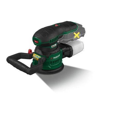 Slefuitor cu excentric si acumulator de 20V PAEXS 20-Li B2, disc de ...