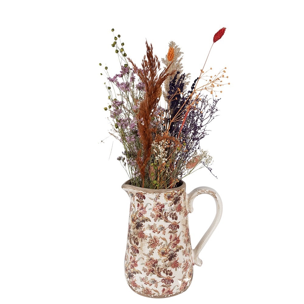Carafa decorativa ceramica Flower 21x15x23 cm - eMAG.ro