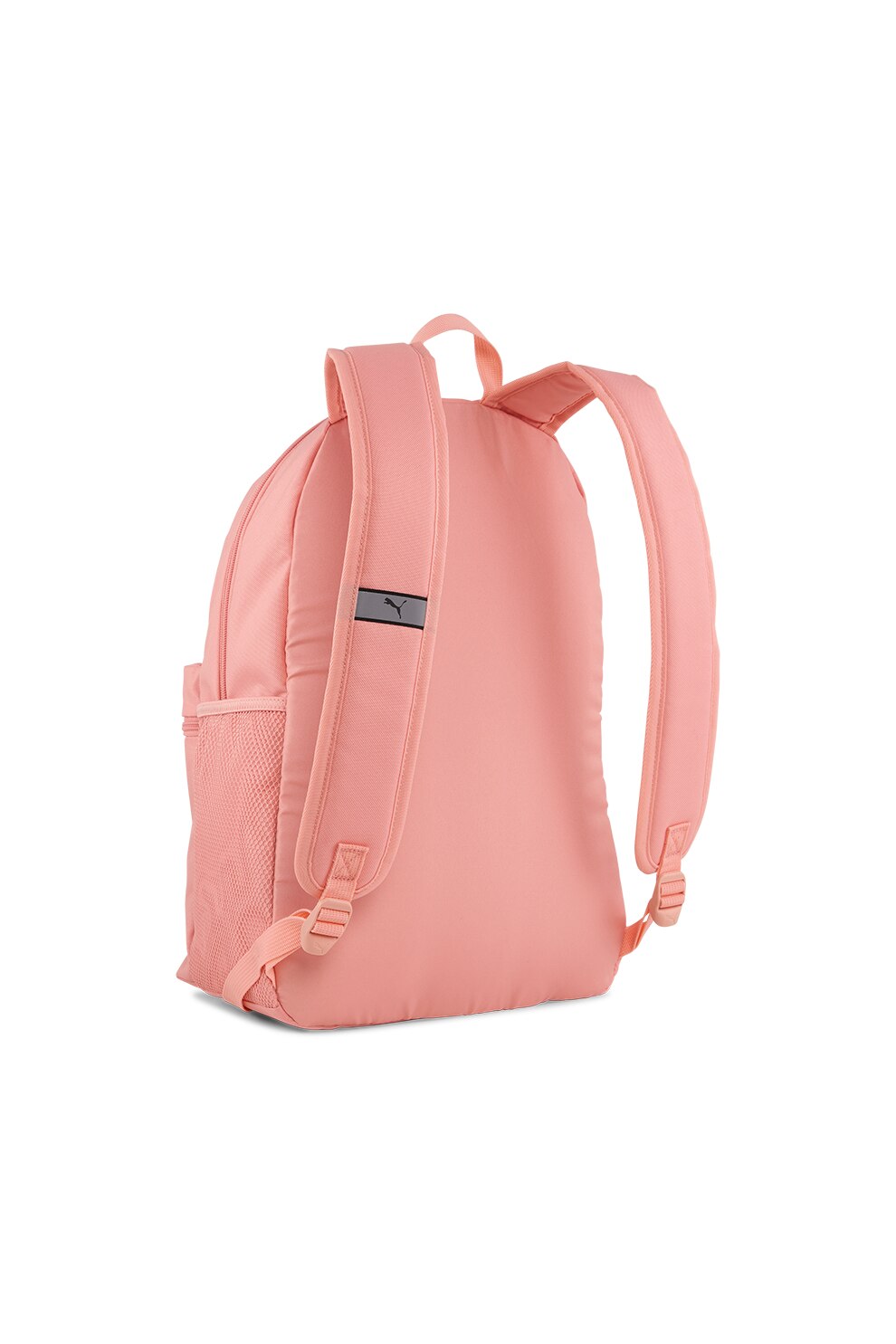 Puma, Rucsac cu imprimeu logo Phase - 22 L, Roz somon, Alb optic - eMAG.ro