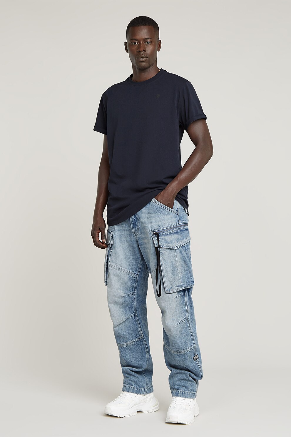 G-STAR, Tricou relaxed fit din bumbac organic Lash - eMAG.ro