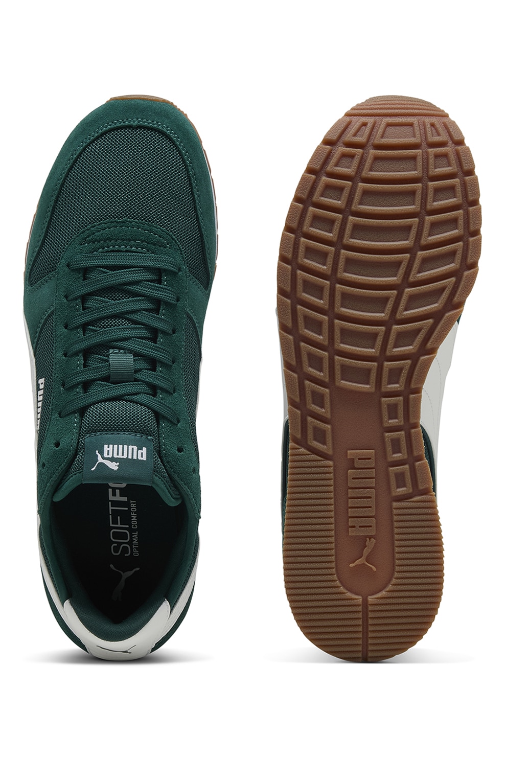 Puma, Pantofi sport St Miller de piele intoarsa si plasa - eMAG.ro