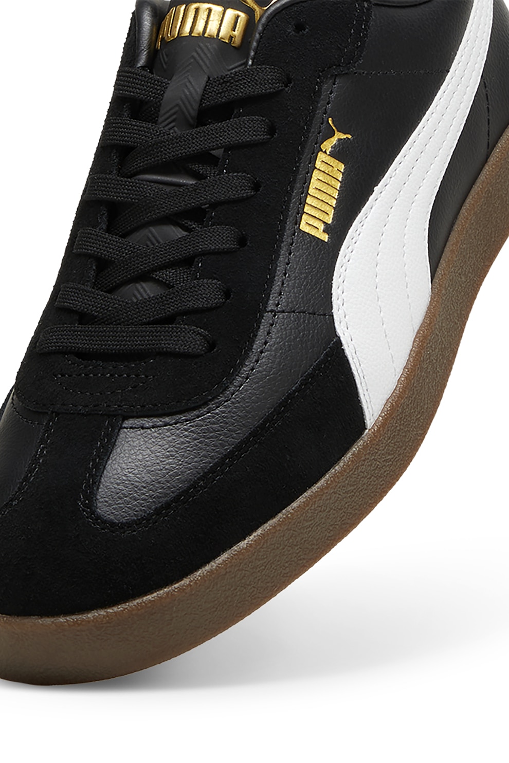 Puma, Pantofi sport Club II Era, Alb, Negru, 3.5 - eMAG.ro