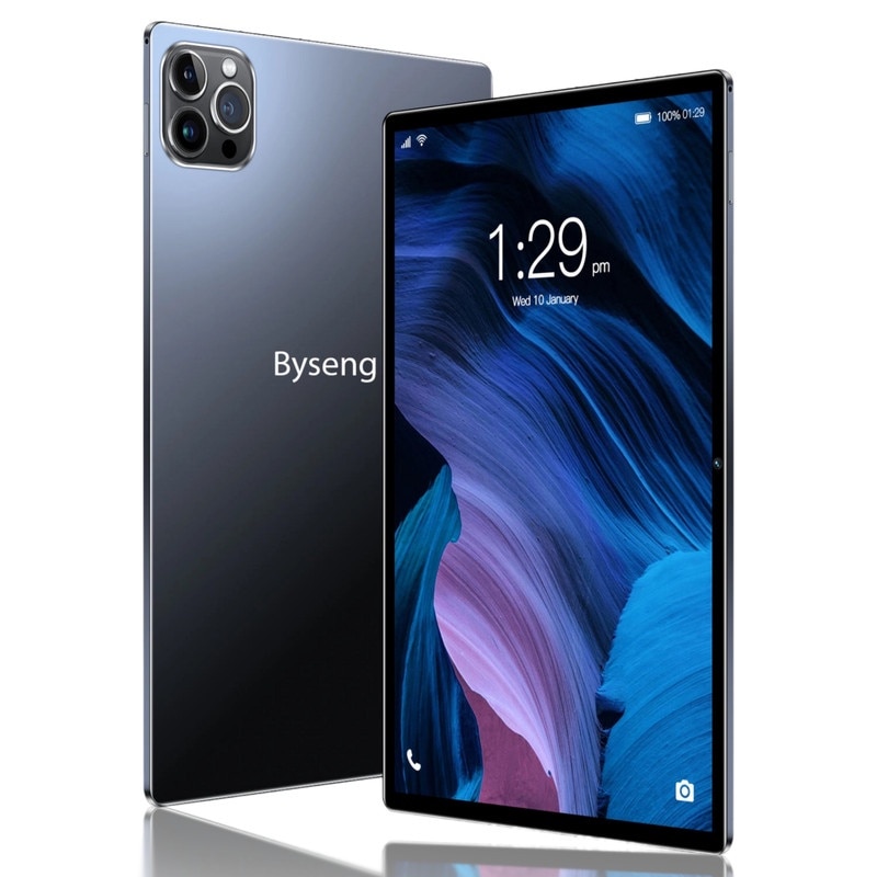 Tableta 10.1 inch, Byseng, 6GB RAM, 512GB, Android 7, procesor 8-core ...