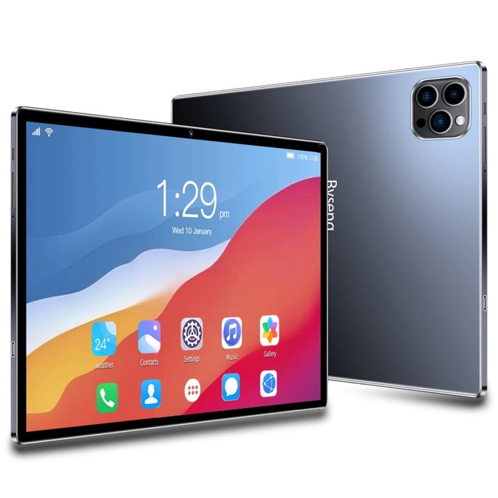 Tableta 10.1 inch, Byseng, 6GB RAM, 512GB, Android 7, procesor 8-core ...