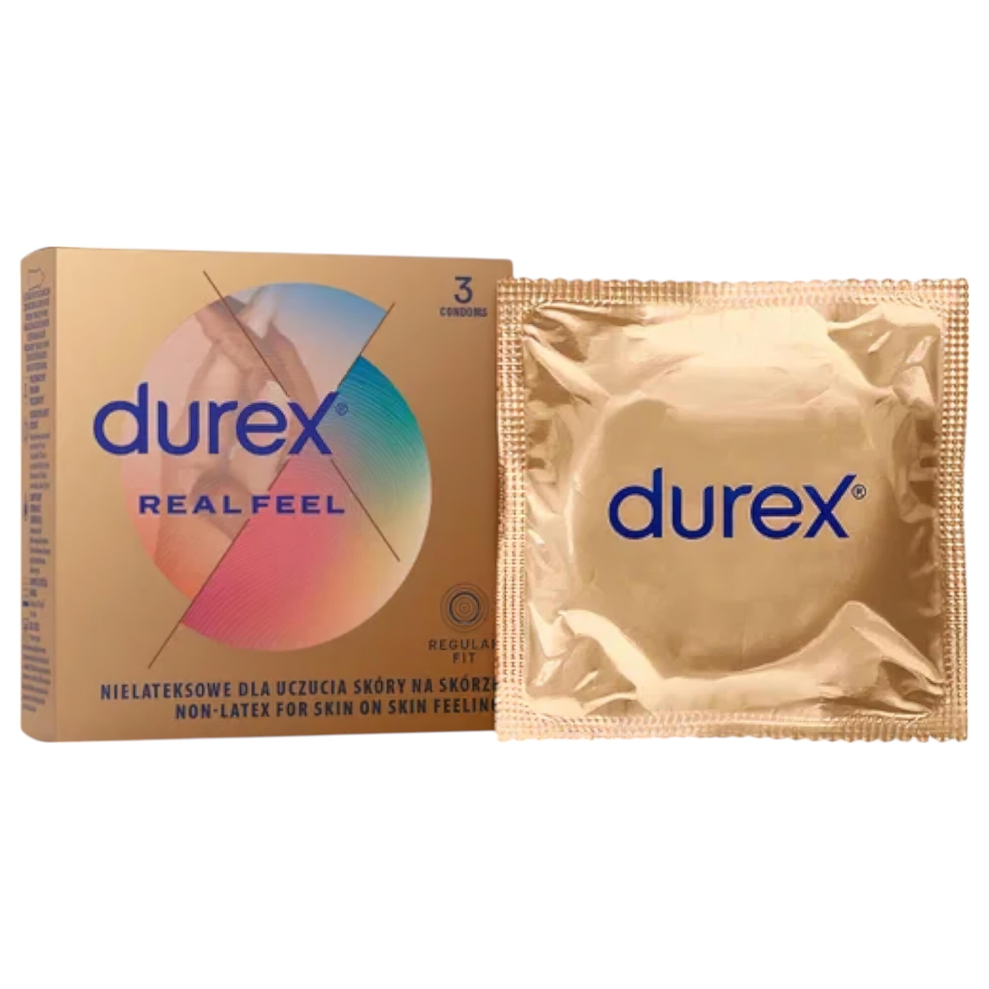 Durex Real Feel - latexmentes óvszer (3db) - eMAG.hu