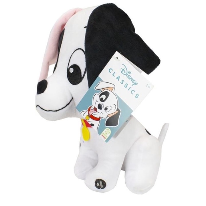 Jucarie de plus, Disney, 101 Dalmatieni, cu sunete, 28cm - eMAG.ro