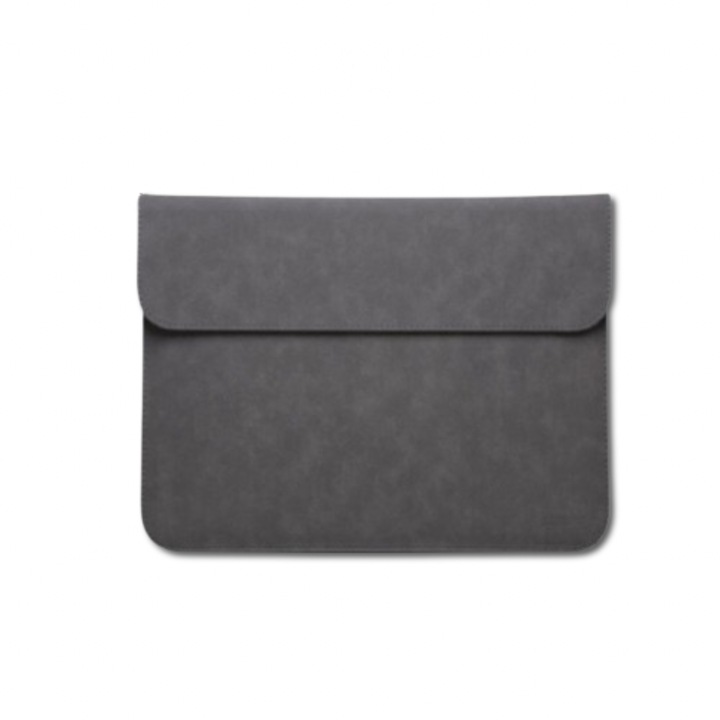 Husa Laptop 14 Inch, 38 x 27.5 CM, Piele Ecologica, Interior Microfibra ...