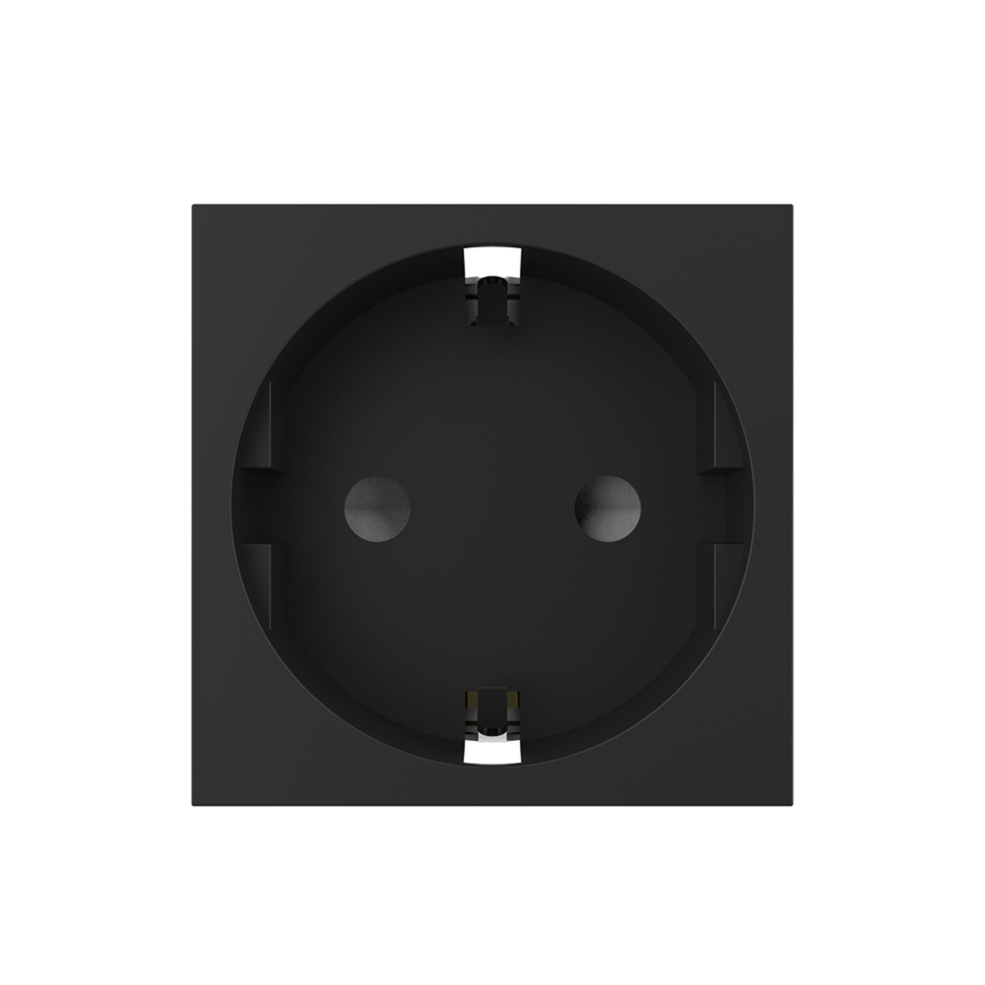 Priza schuko simpla LIVOLO, modulara, IP20, neagra - eMAG.ro