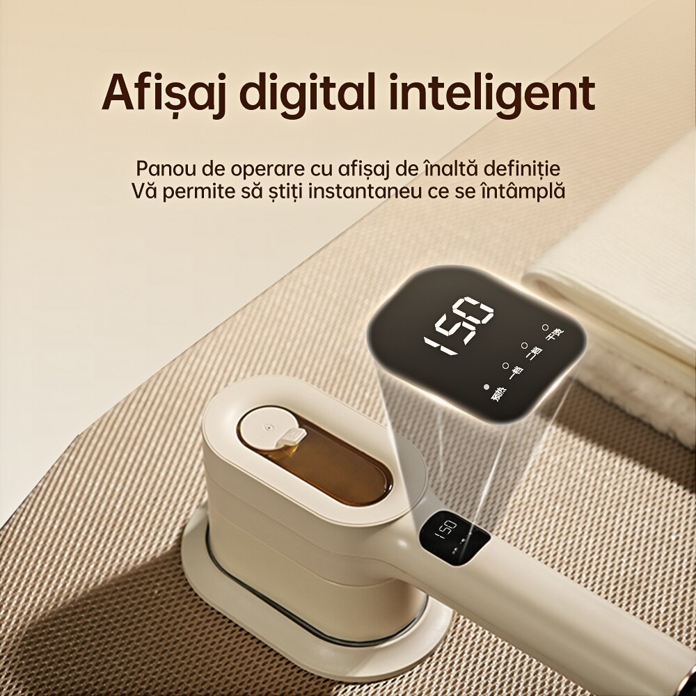 Aparat de calcat cu abur GT1, Mini masina de calcat manuala, abur de ...