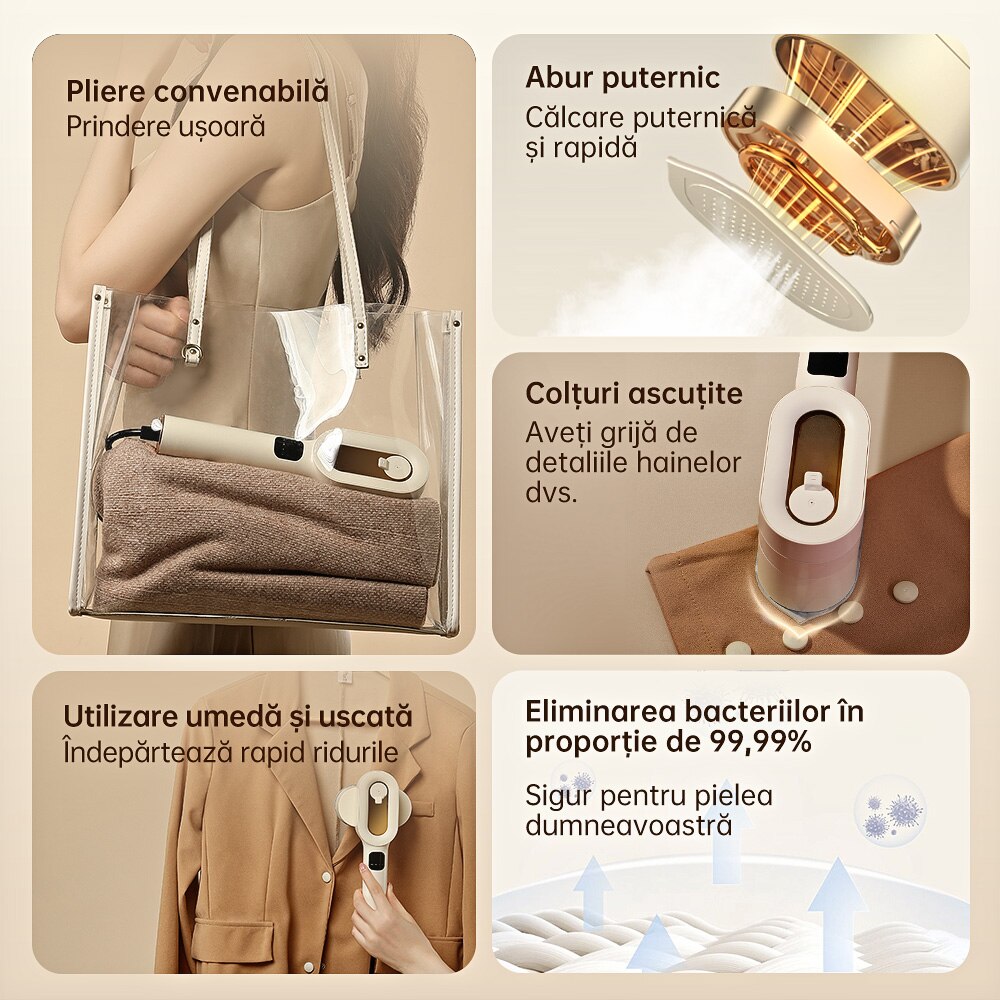 Aparat de calcat portabil cu abur GT1, Aparat de calcat vertical ...