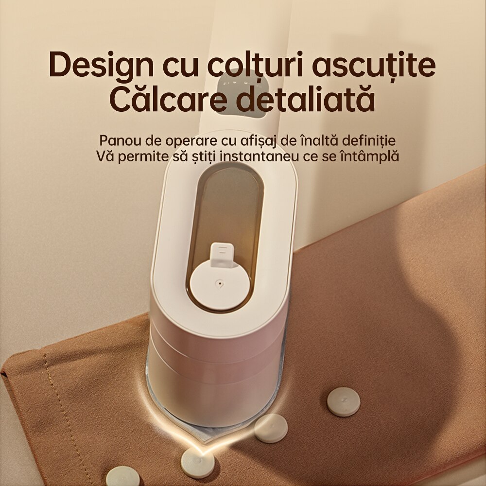 Aparat de calcat cu abur GT1, Mini masina de calcat manuala, abur de ...