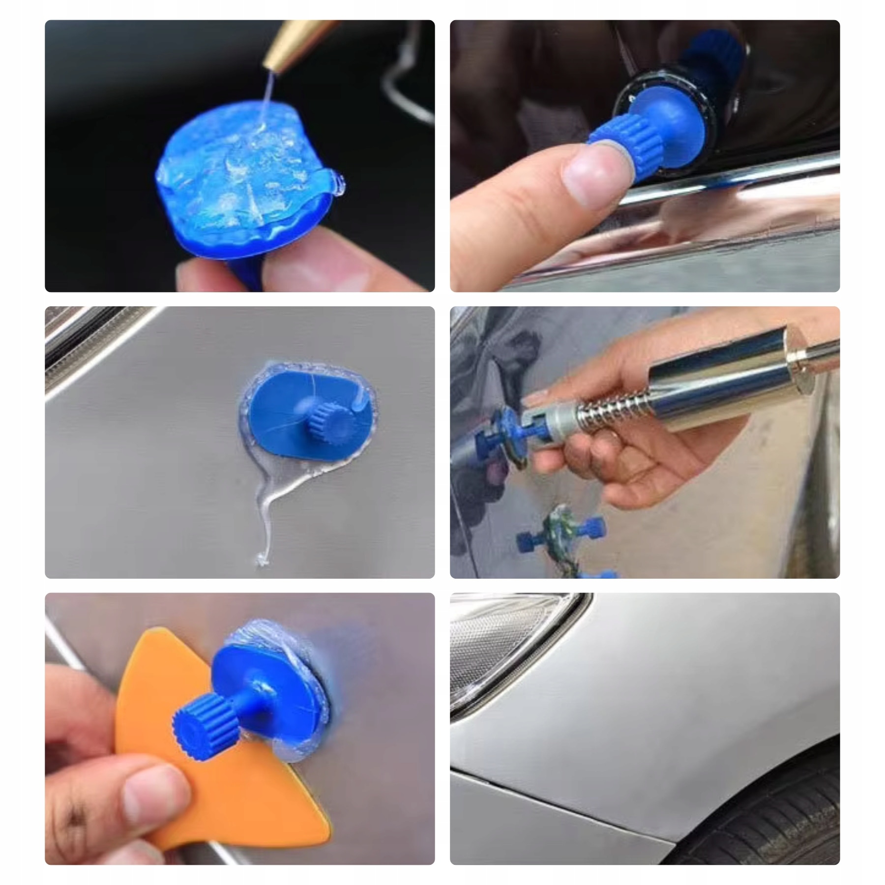 Set Pentru Indepartarea Denivelarilor, Ciocan Cu Inertie Puller, Maner ...