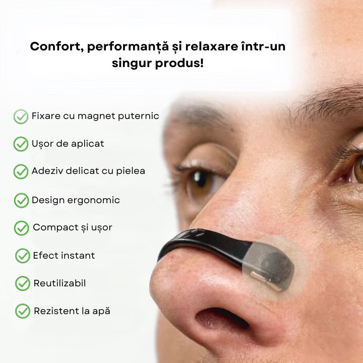 Plasturi cu magnet pentru dilatator nazal Salestore®️ 30 magneti nazali ...