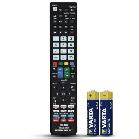 Telecomanda universala Sharp, SH-1LC, compatibila cu 99% din modelele ...