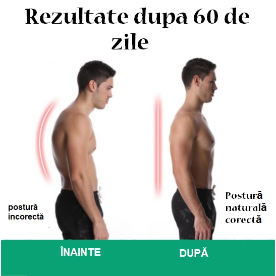 Corector De Postura Ergonomic, Pentru Indreptare Spate, Coloana ...