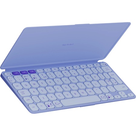 Tastatura wireless Logitech Keys To Go 2, Lilac - eMAG.ro