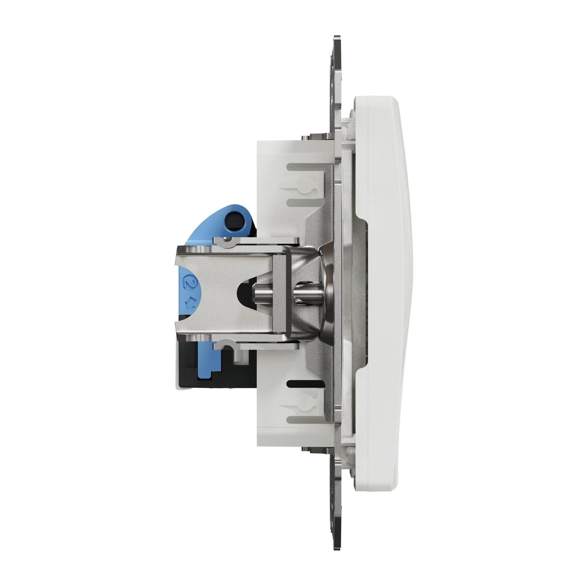 Priza date (RJ45) Sedna New, CAT6 UTP, clasica, IP20, alba - eMAG.ro