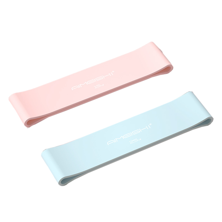 Комплект ластици за упражнения, WSAKOUE, 2 броя, материал TPE, за ...