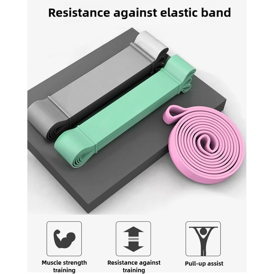 Set benzi elastice pentru exercitii, WSAKOUE, material TPE ...