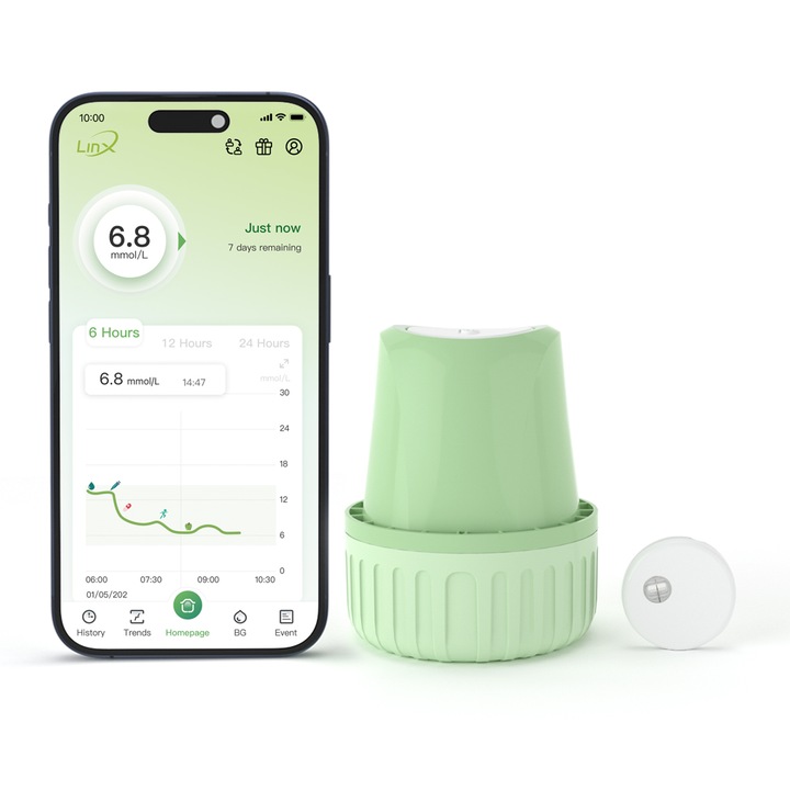 Linx - senzor de monitorizare continua a glicemiei (CGM) 15 zile, soft ...