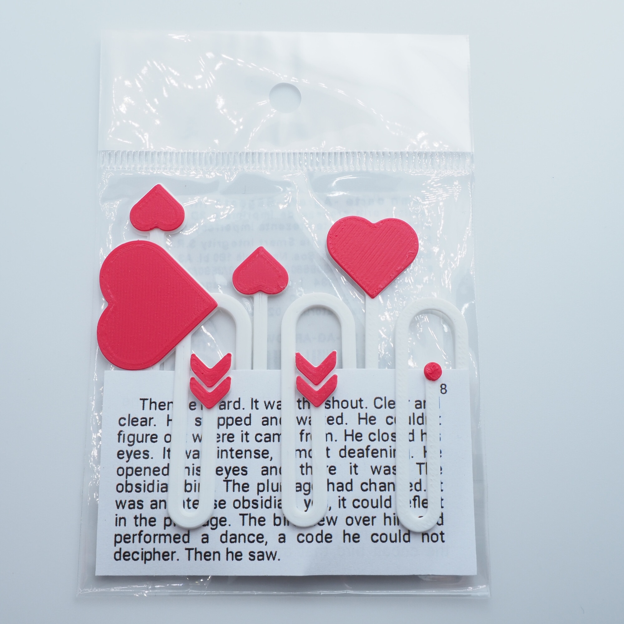 Set 3 semne de carte - Agrafa - Love - eMAG.ro