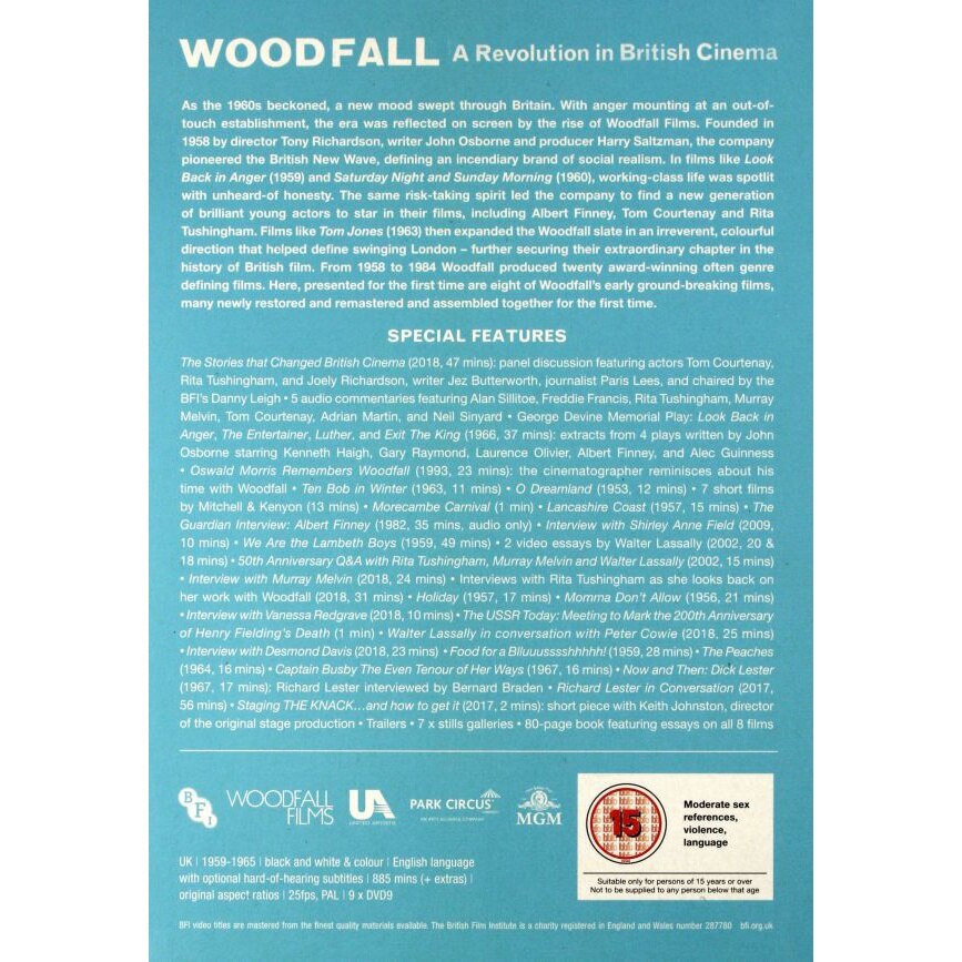 Woodfall: A Revolution in British Cinema [BOX] [8DVD] - eMAG.ro