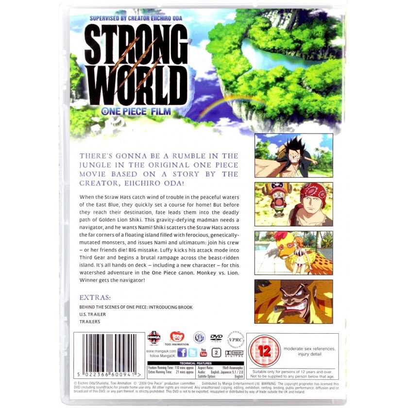 One Piece The Movie: Strong World [DVD] - eMAG.ro