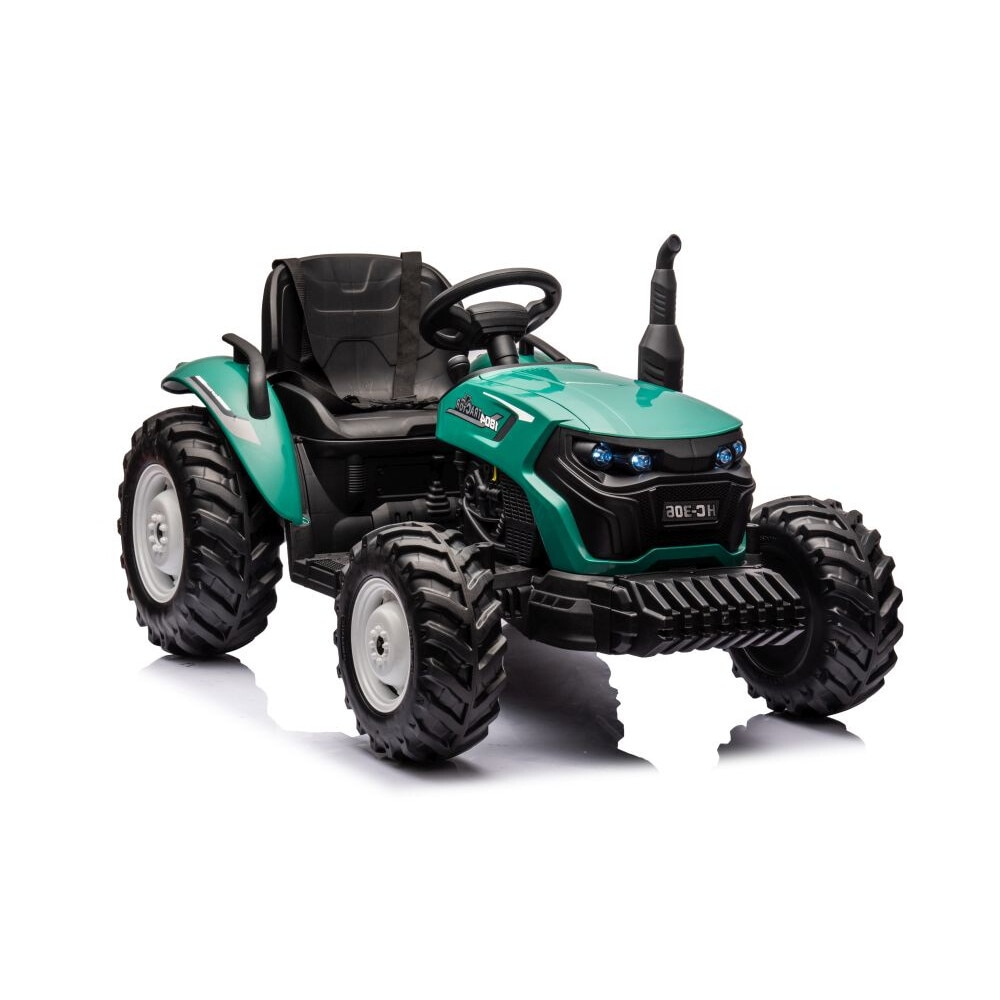 Tractor electric HC-306, 24V, verde inchis, 125x58x37cm, set - eMAG.ro